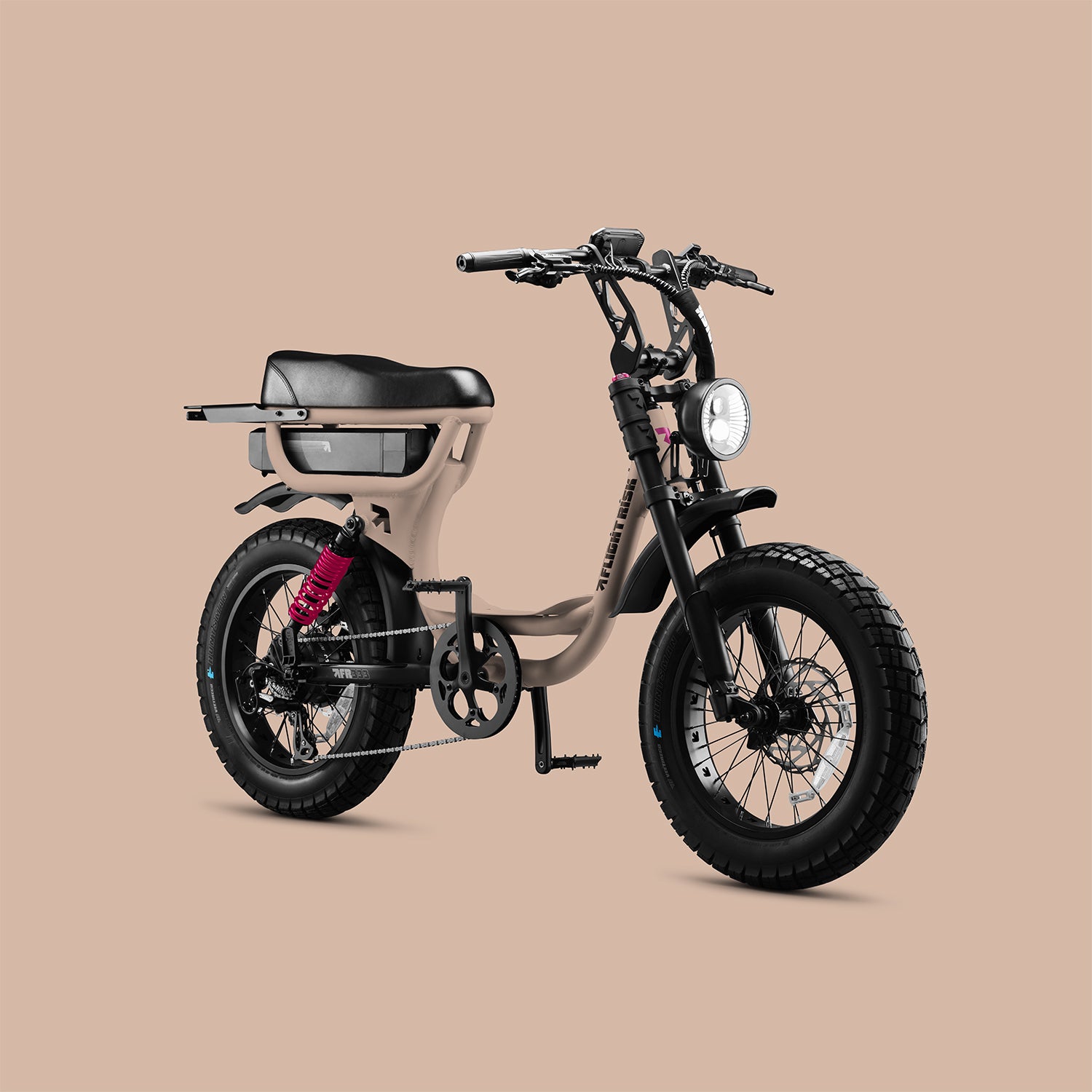 FR777 - BLACK E-bike with Dual Motors | Flight Risk Australia