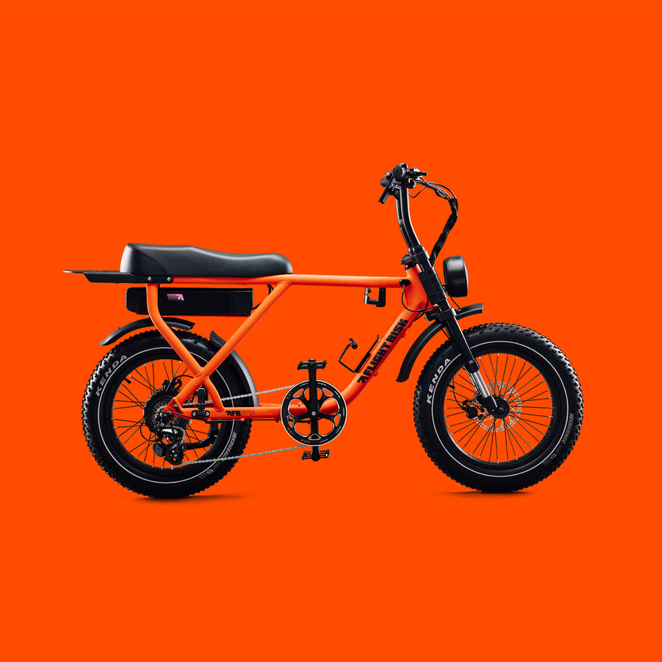FR505 - Orange Electric Bike from Flight Risk Australia
