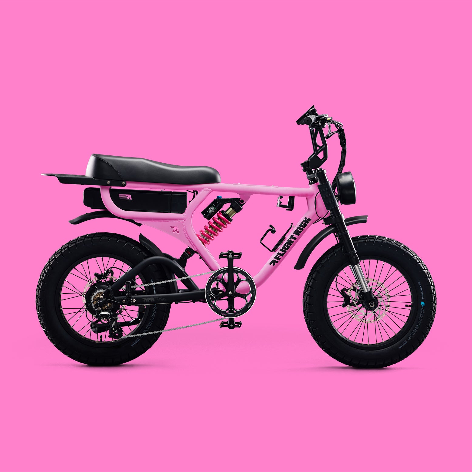 FR555 - Pink Electric Bike | Flight Risk E-bikes Australia