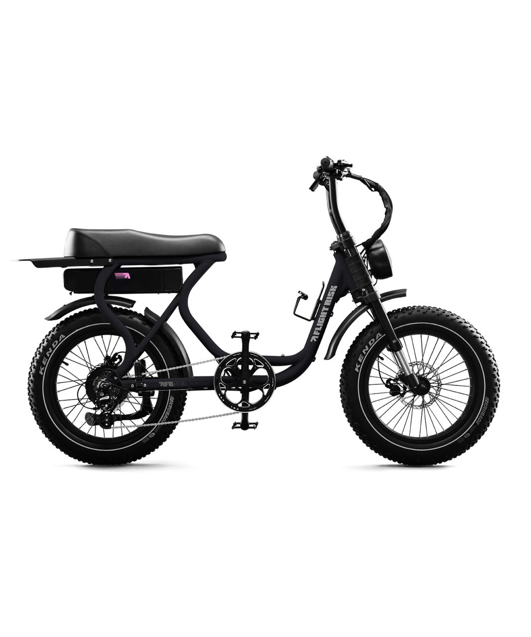FR505 - Orange Electric Bike from Flight Risk Australia